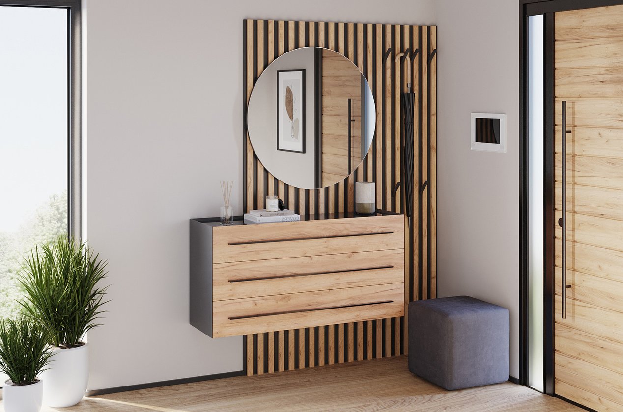 Прихожая Неаполь-2 Wood – купить в Москве по цене 35 490 рублей в ...