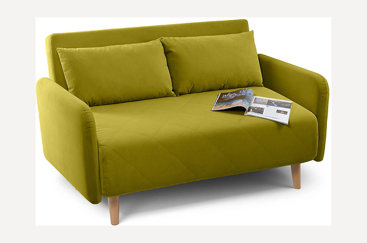 Диван Кускен Velvet Lime – купить в Москве по цене 34 990 рублей в ...